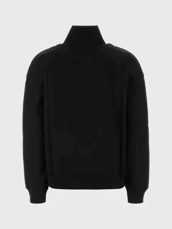 Maison Kitsuné Cotton Sweatshirt With Logo - Black