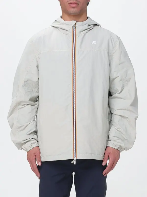 K-WAY Reversible Hooded Windbreaker - Brown