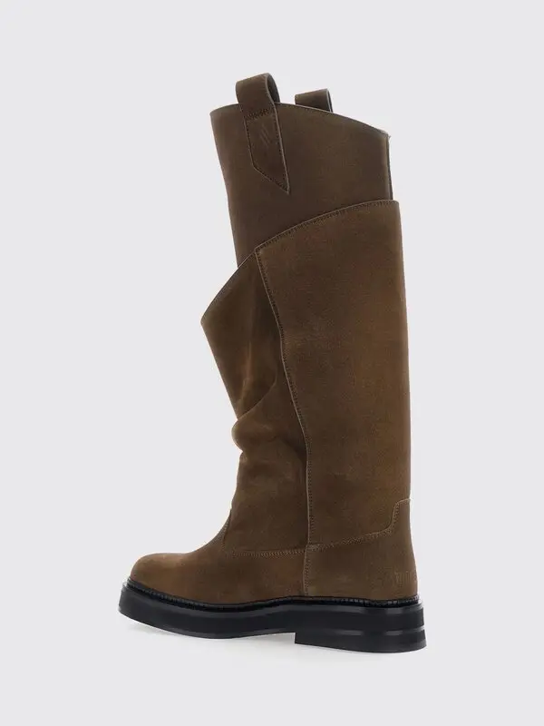 Attico Knee High Boots - Brown
