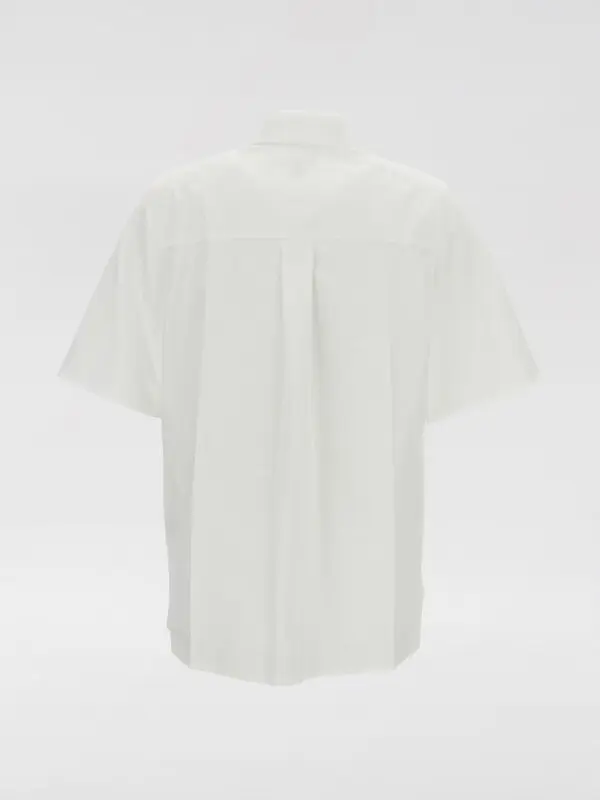 Bottega Veneta Short Sleeve Cotton Poplin Shirt