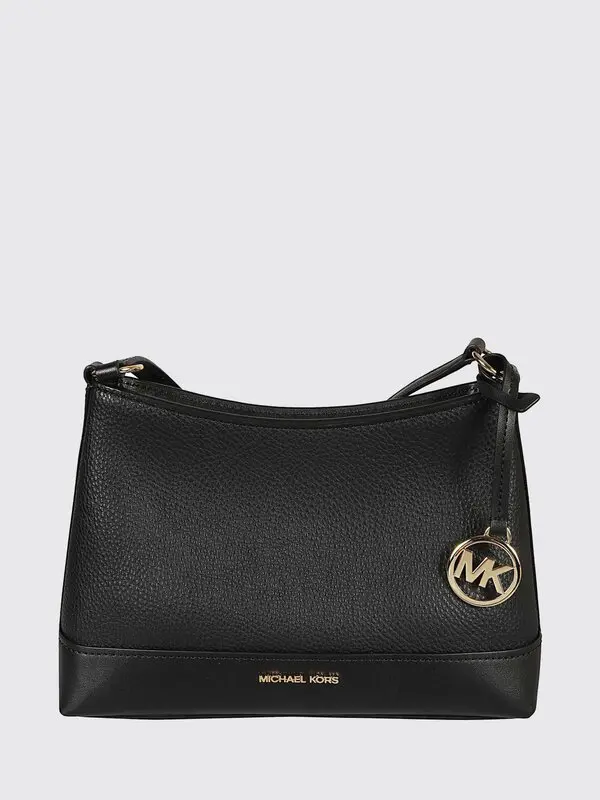 Michael Kors Leather Crossbody Bag - Black