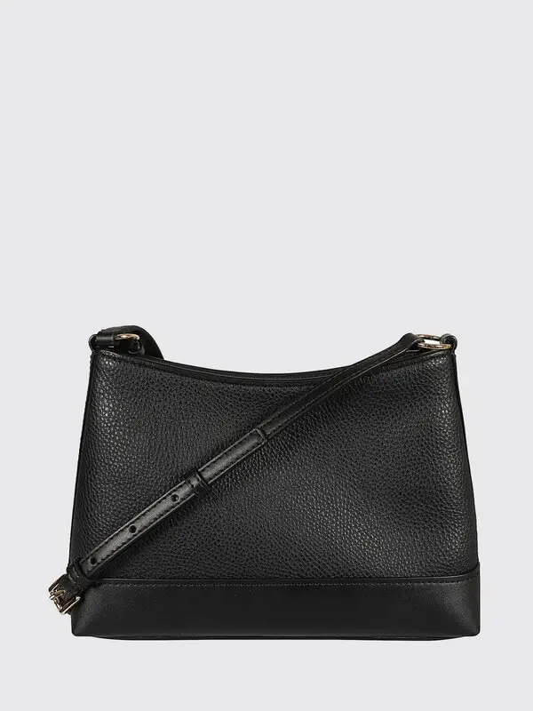 Michael Kors Leather Crossbody Bag - Black