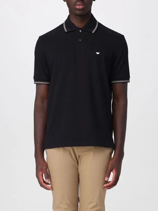 Emporio Armani Polo Shirt - Black