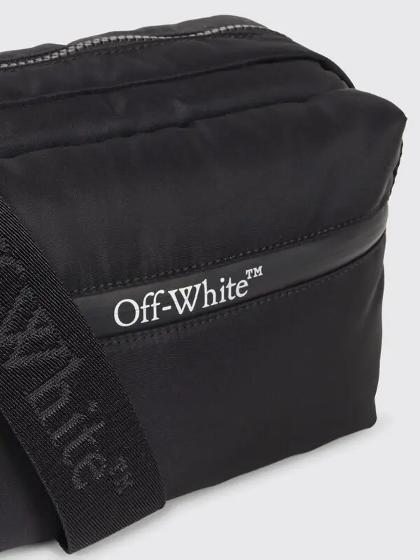 Off-White Nylon Crossbody Bag