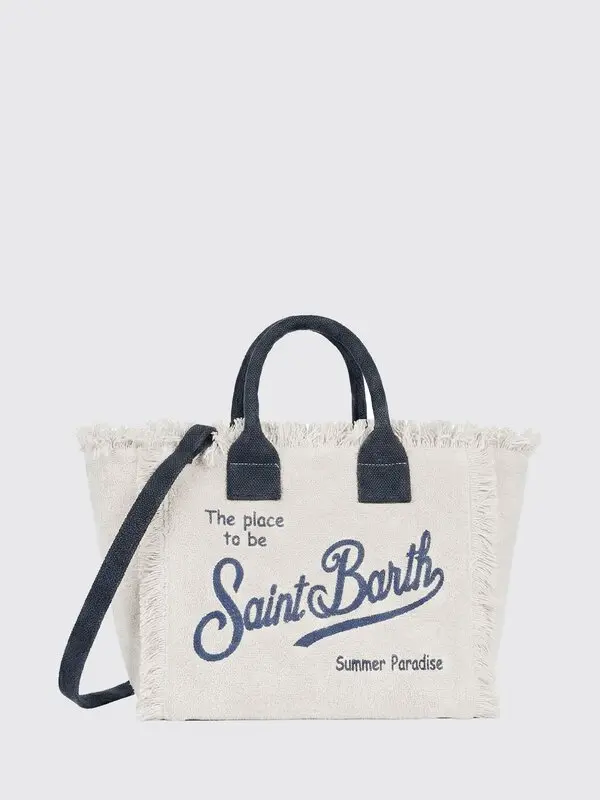 MC2 SAINT BARTH Beach Tote - Cream