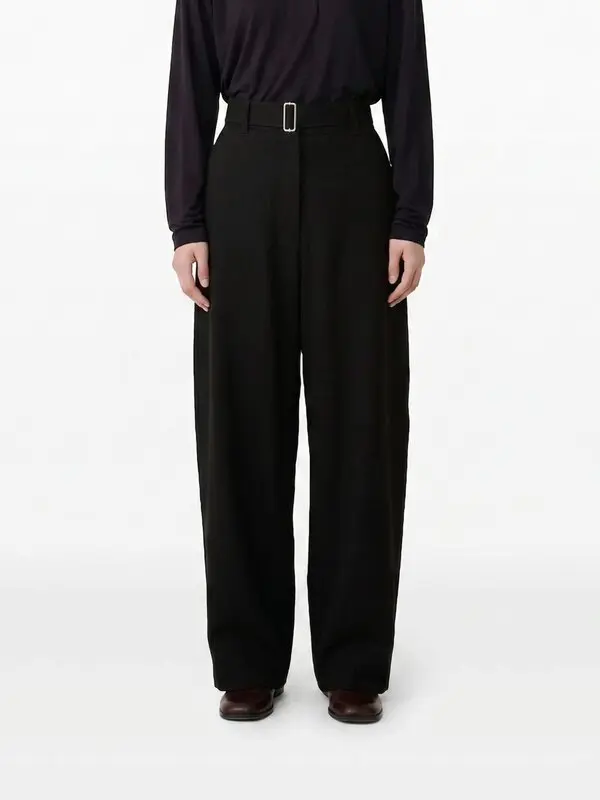 Studio Nicholson High Waisted Wide Leg Trousers