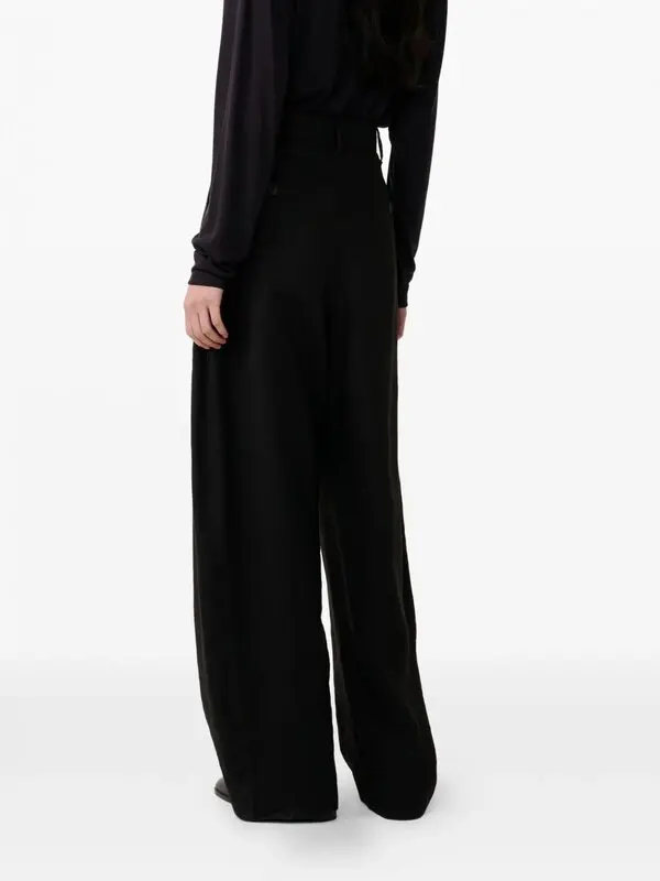 Studio Nicholson High Waisted Wide Leg Trousers