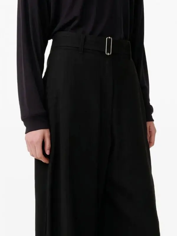 Studio Nicholson High Waisted Wide Leg Trousers
