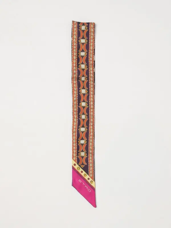 Etro Printed Silk Bandeau - Multicolor