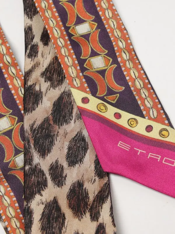 Etro Printed Silk Bandeau