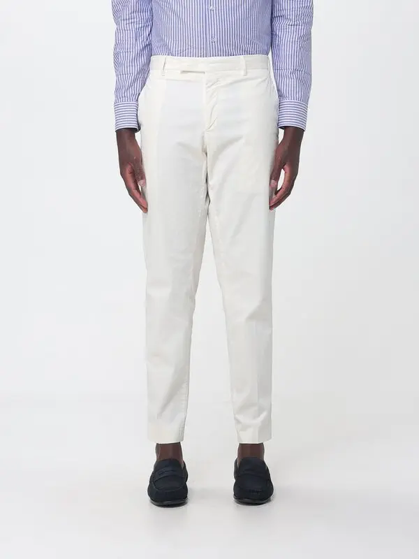 PT TORINO Tailored Trousers - White