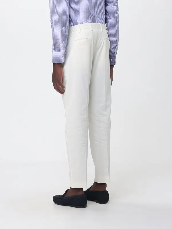 PT TORINO Tailored Trousers - White