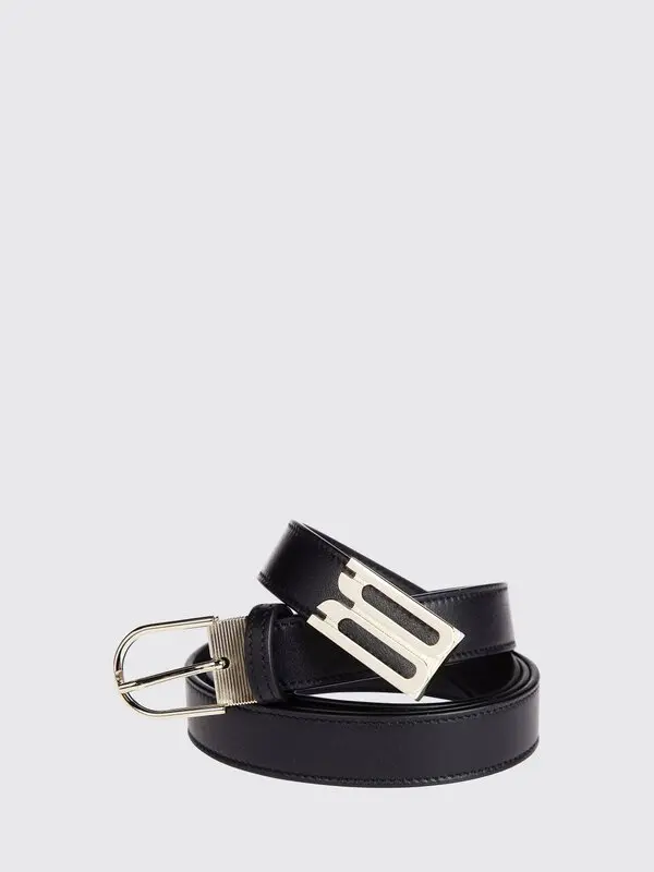 Victoria Beckham Leather Belt - Black
