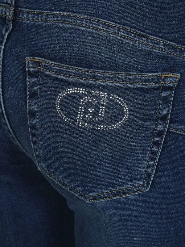 Liu Jo Skinny Fit Cotton Jeans
