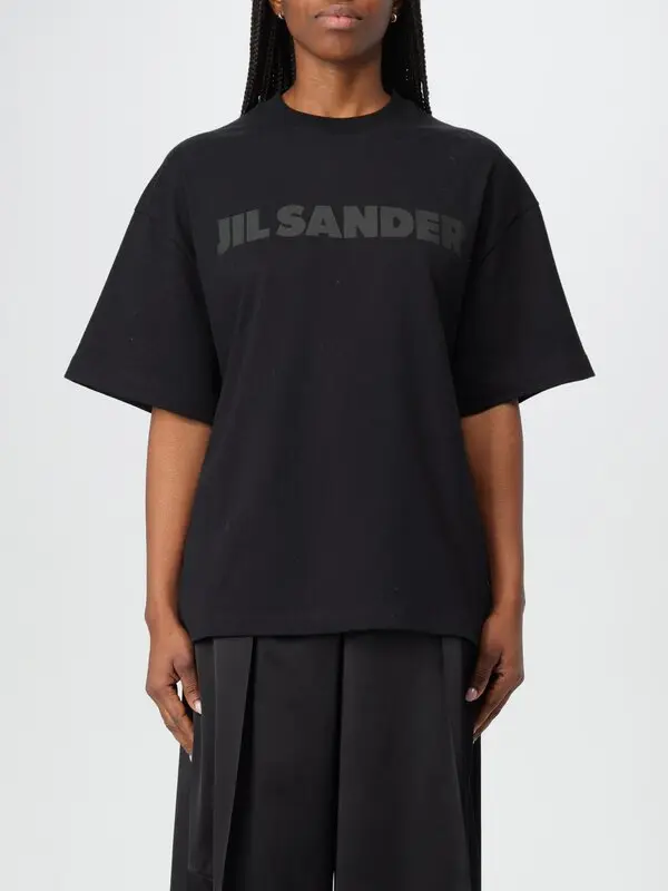 JIL SANDER T-shirt With Logo - Black