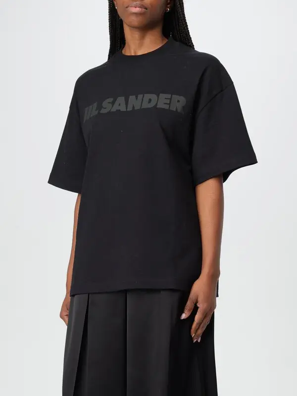JIL SANDER T-shirt With Logo - Black