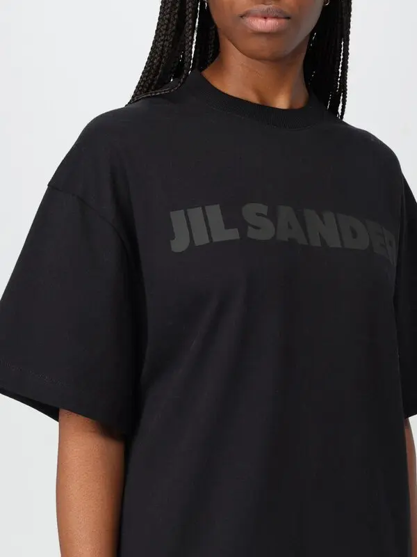 JIL SANDER T-shirt With Logo - Black