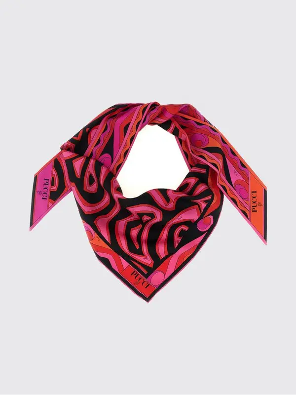 Emilio Pucci Neck Scarf - Fuchsia