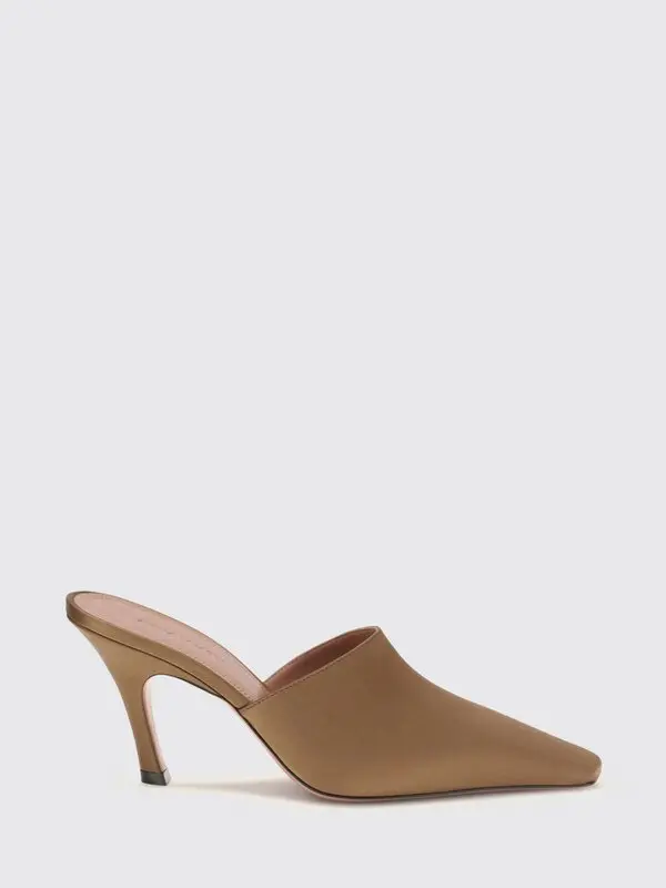 Amina Muaddi High Heel Mules