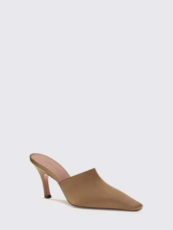 Amina Muaddi High Heel Mules