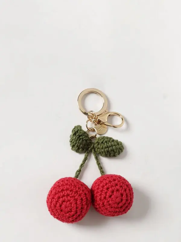 TWINSET Embellished Cherry Keychain - Red