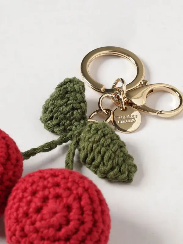 TWINSET Embellished Cherry Keychain