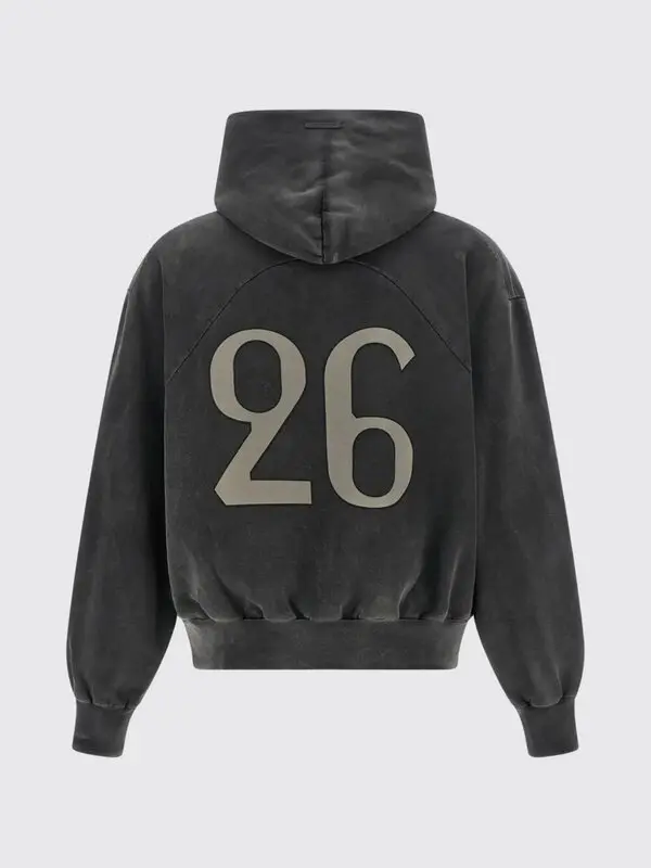Fear Of God 26" Graphic Hoodie - Black