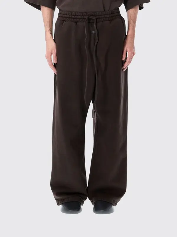 Fear Of God Wide Leg Drawstring Pants - Brown