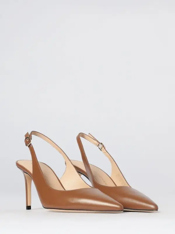 STUART WEITZMAN Slingback Pumps - Beige