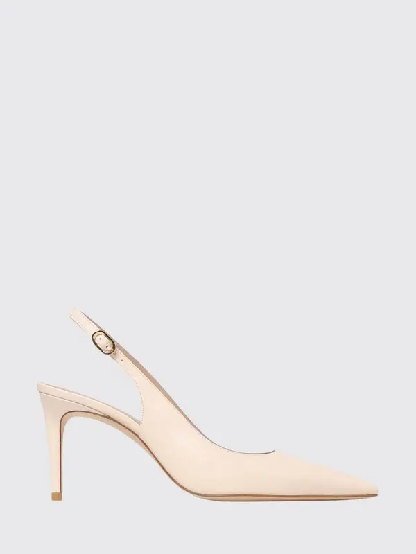 STUART WEITZMAN Slingback Pumps - Cream