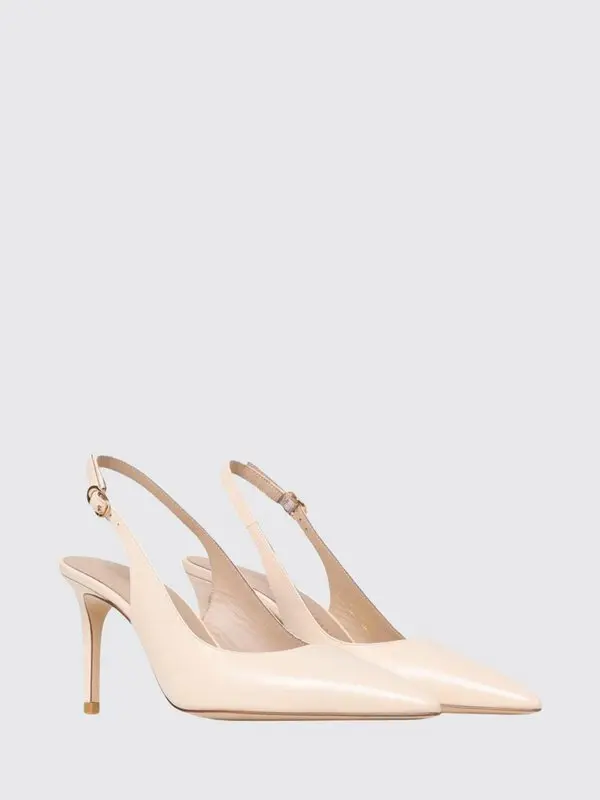 STUART WEITZMAN Slingback Pump - Cream