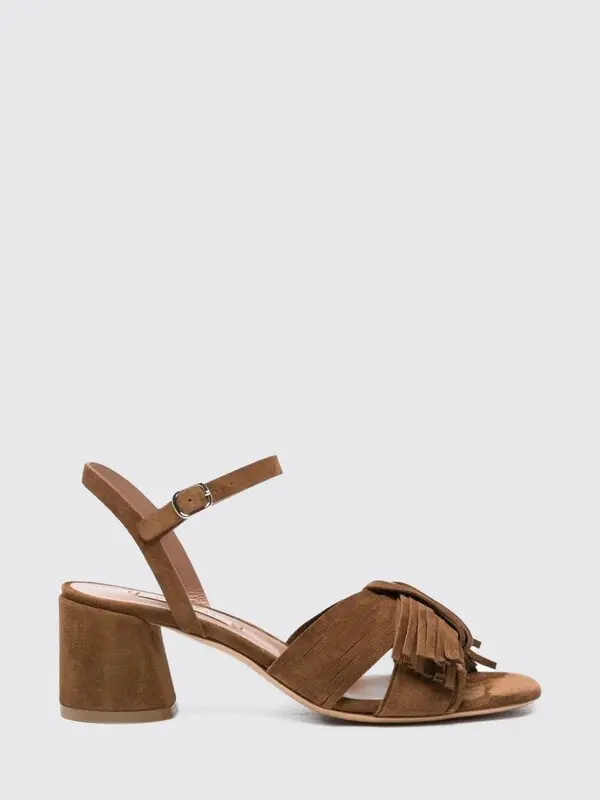 Casadei Heeled Sandals With Fringes