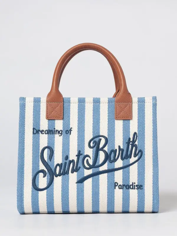 MC2 SAINT BARTH Handbag - Gnawed Blue