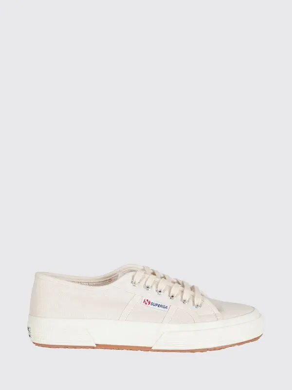 Superga Lace Up Sneakers - Beige