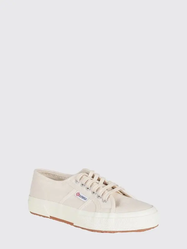 Superga Lace Up Sneakers - Beige