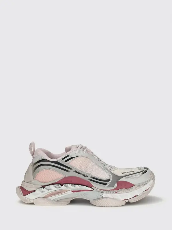 Balenciaga Mesh And Rubber Triple S.2 Sneakers - Violet