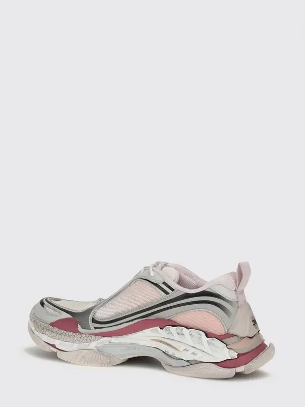 Balenciaga Mesh And Rubber Triple S.2 Sneakers - Violet