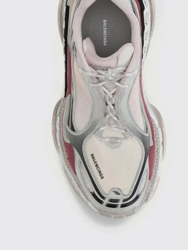Balenciaga Mesh And Rubber Triple S.2 Sneakers - Violet