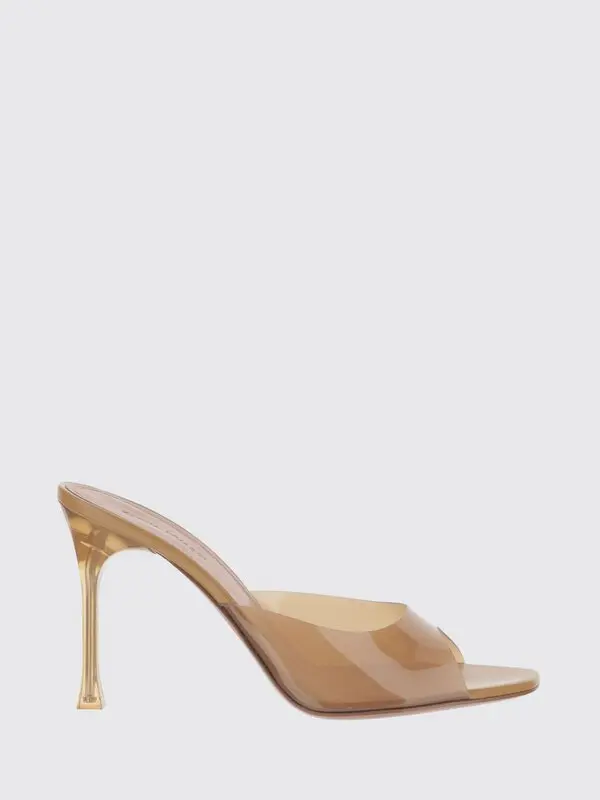 Amina Muaddi Alexa Pvc Mules