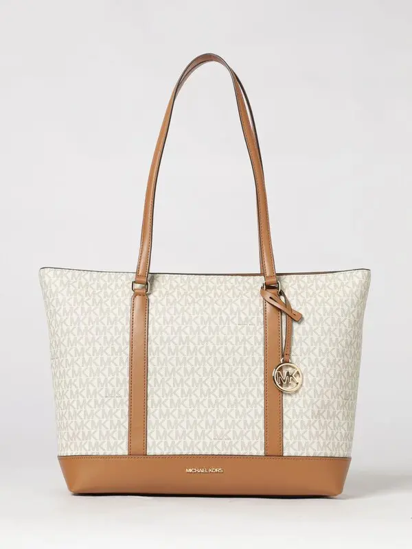 Michael Kors Logo Monogram Tote Bag