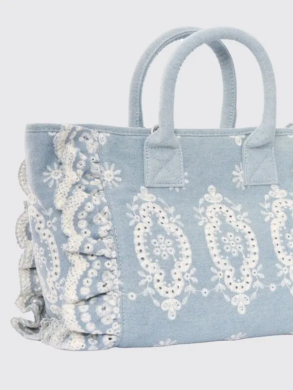 MC2 SAINT BARTH Colette Cotton And Sangallo Bag - Multicolor