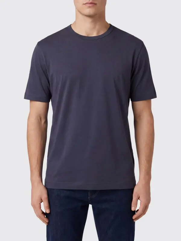 BOSS Thompson Cotton Blend T-shirt - Blue