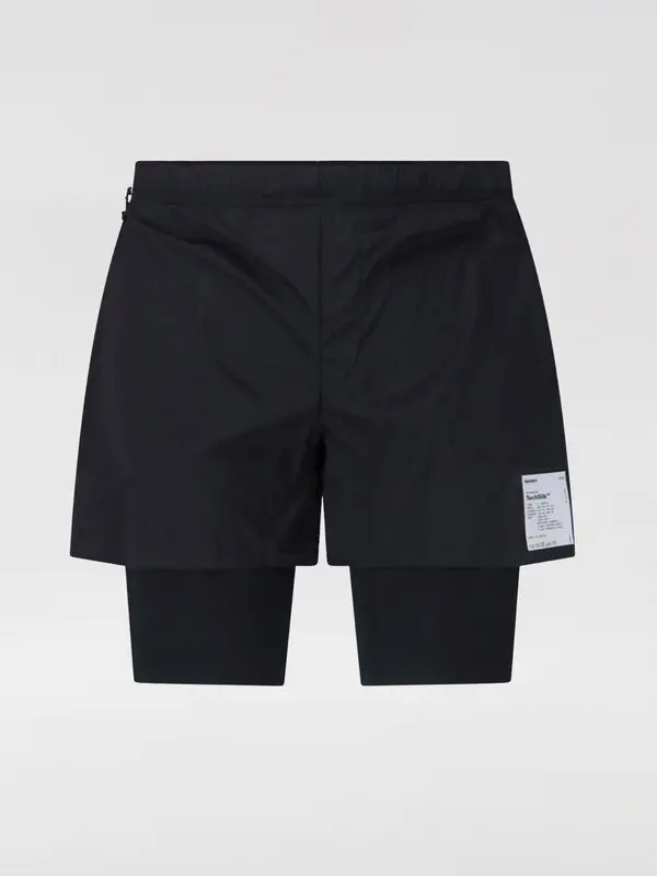 Satisfy Stretch Technical Fabric Sports Shorts - Black