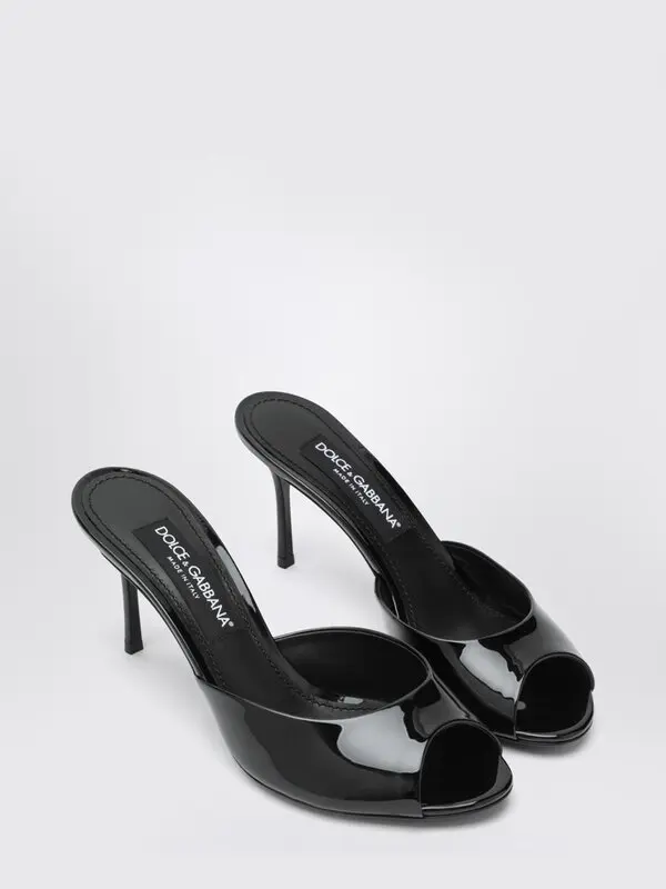 Dolce & Gabbana Keira Patent Leather Mules