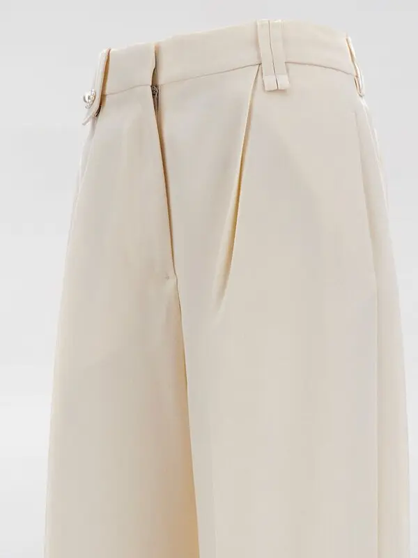 Simone Rocha Virgin Wool Blend Palazzo Trousers