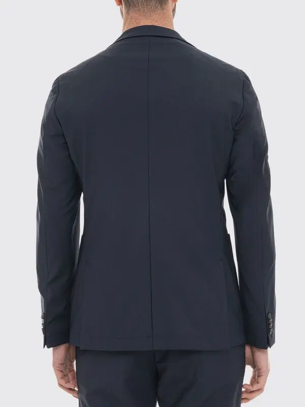 BOSS Single-breasted Wool Blend Blazer