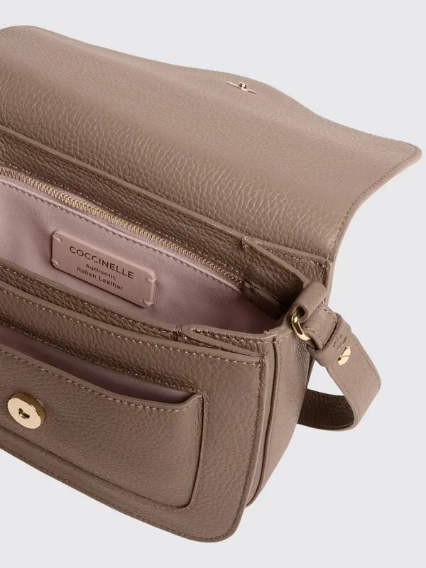 COCCINELLE Mini Bag With Gold Tone Clasp