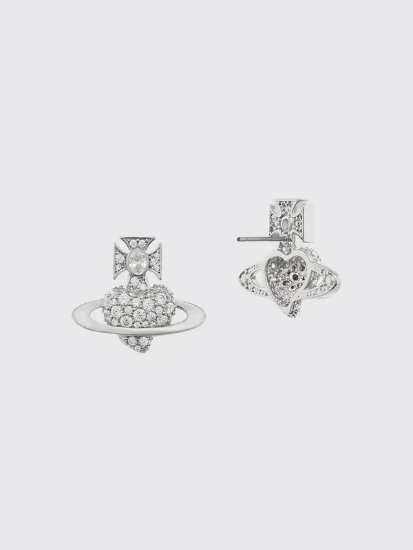 VIVIENNE WESTWOOD Orb Crystal-embellished Stud Earrings