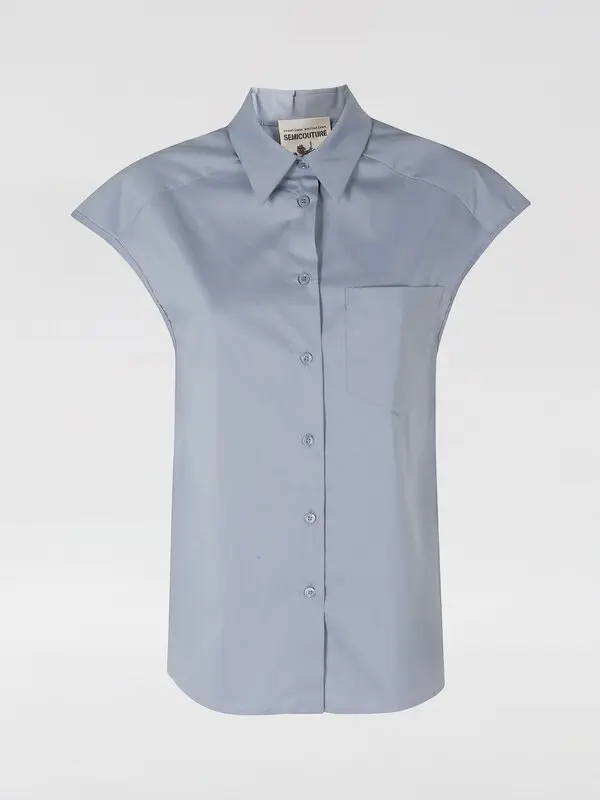 SEMICOUTURE Shirt - Blue