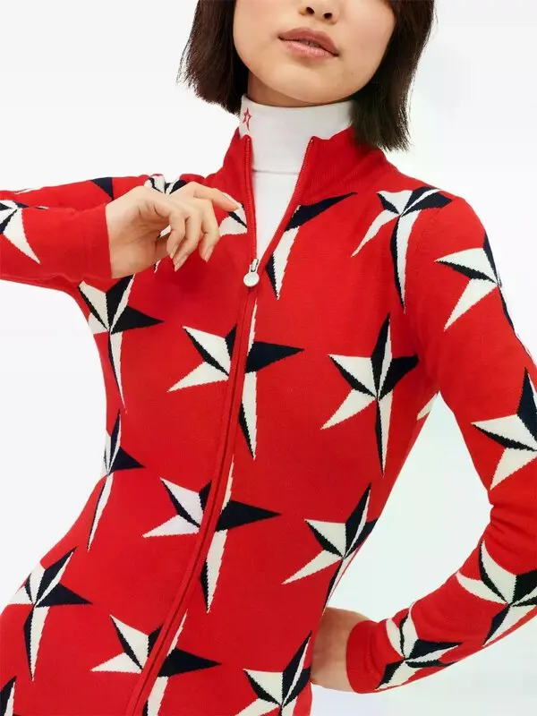 Perfect Moment Intarsia-knit Jumper